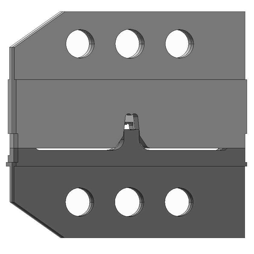 CRIMP DIE SET for Yazaki terminal 7116-2095