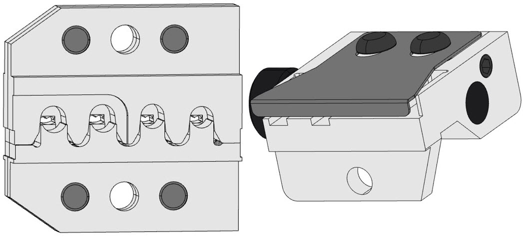 CRIMP DIE SET for Yazaki terminal 7116-1471 / Sumitomo 8100-0461 & 8100 ...