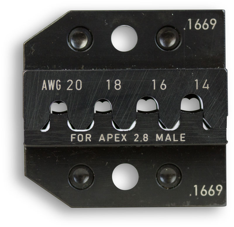 Crimping APEX 2.8 mm Series Terminals