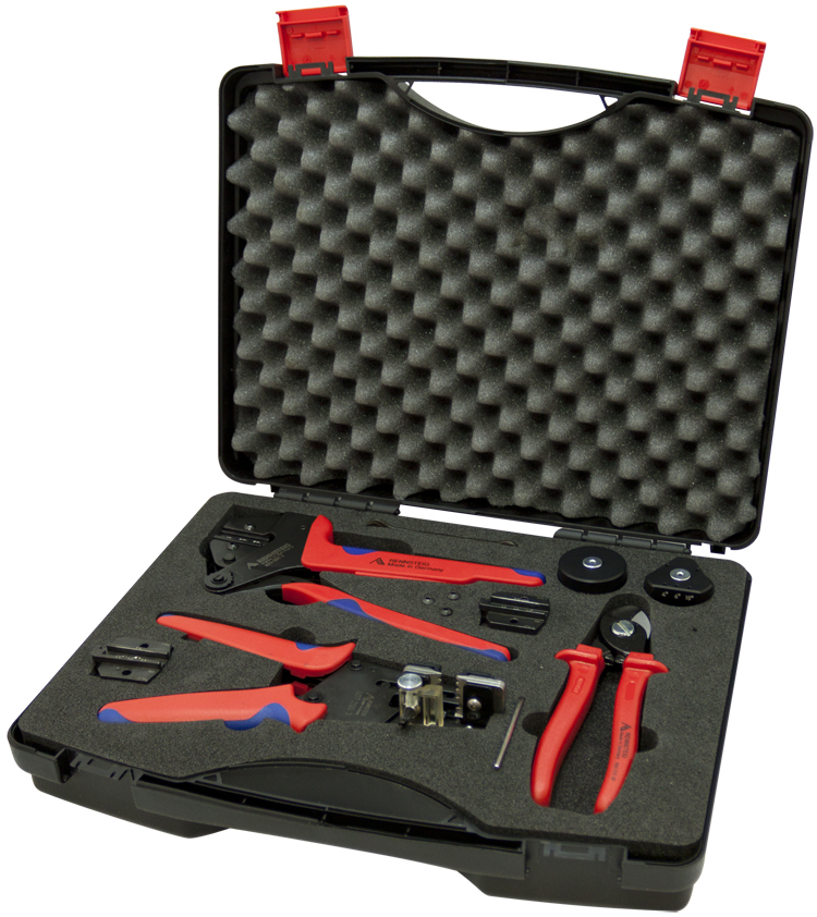 Professional Solar Wiring/Crimping Kit for MC4/Tlian/H4/Wieland/Leoni
